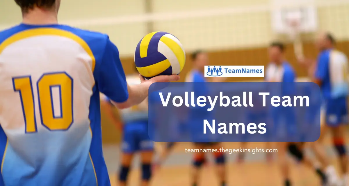 Top 300 Volleyball Team Names Top 300 Volleyball Team Names