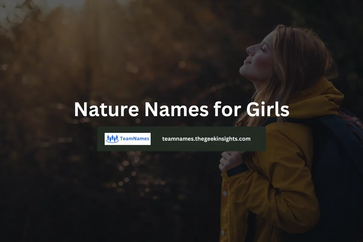 Nature Names for Girls: Inspired by the Outdoors