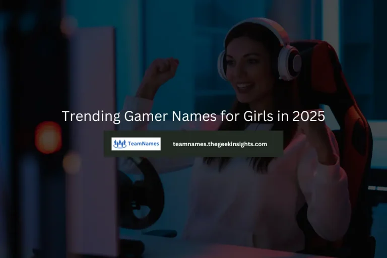Minecraft Gamer Names for Girls