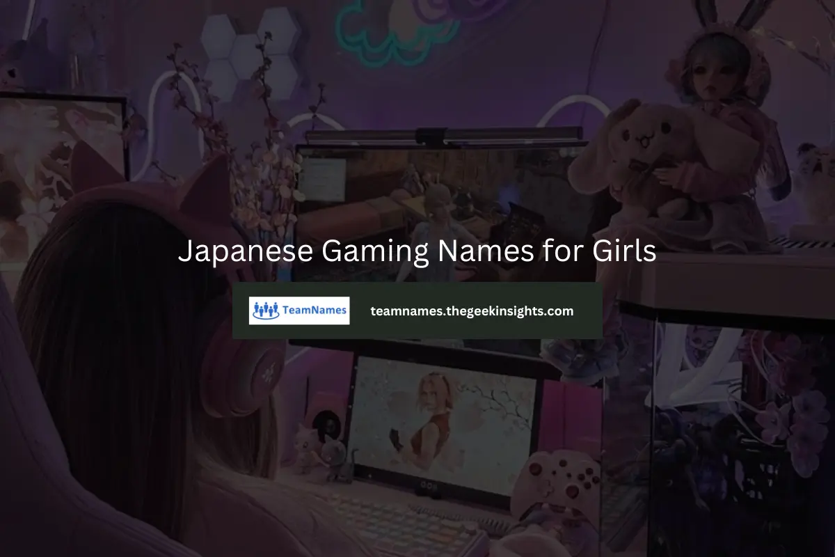 Japanese Gaming Names for Girls